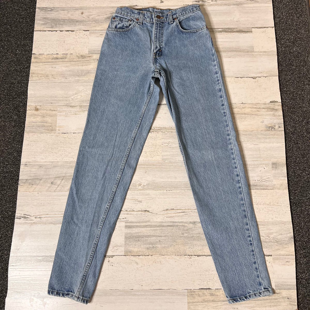 Vintage 1990’s 550 Levi’s Jeans 24” 25” #1919 – AllVintageDenim