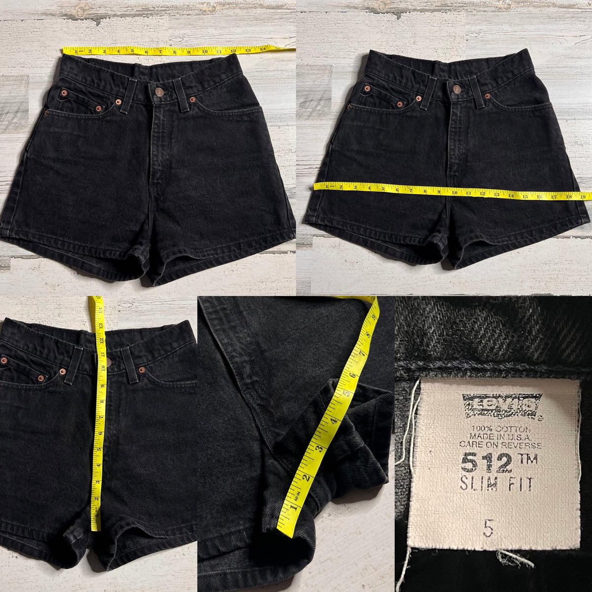 Vintage 1990’s 512 Levi’s Shorts 24” 25” #2114 – AllVintageDenim